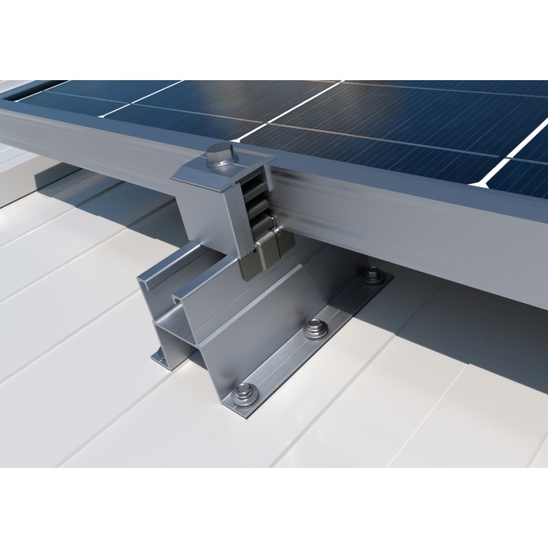 Discontinuous Aluminum Profile Solar Structure PSA-AV