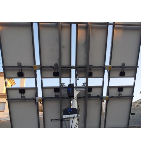 MINI Solar Tracker, Motorized with two motors, One for vertical ...