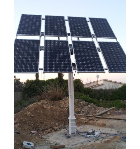 MINI Solar Tracker, Motorized with two motors, One for vertical ...