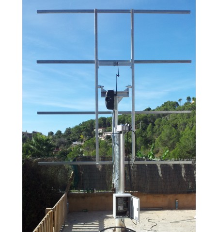 MINI Solar Tracker, Motorized with two motors, One for vertical ...