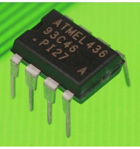 93C46 Circuito Integrado La 93C46B / P es una memoria serial de sólo ...