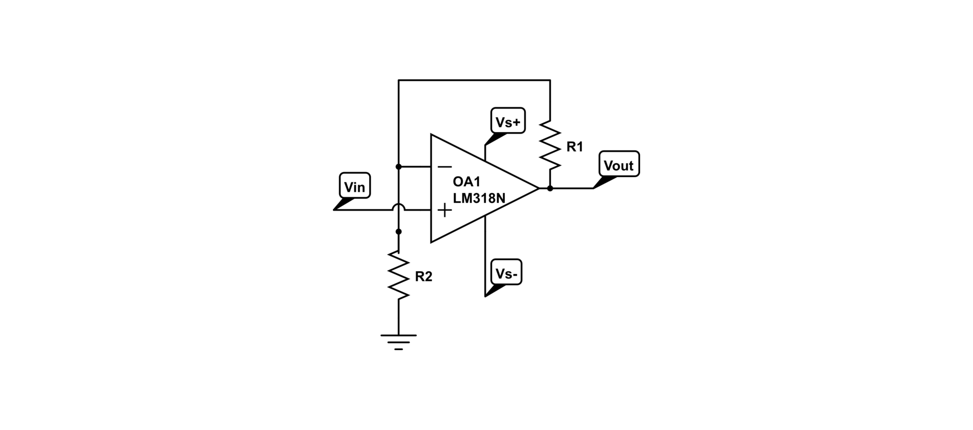 El LM318N / NOPB es un amplificador operacional de alta velocidad y ...