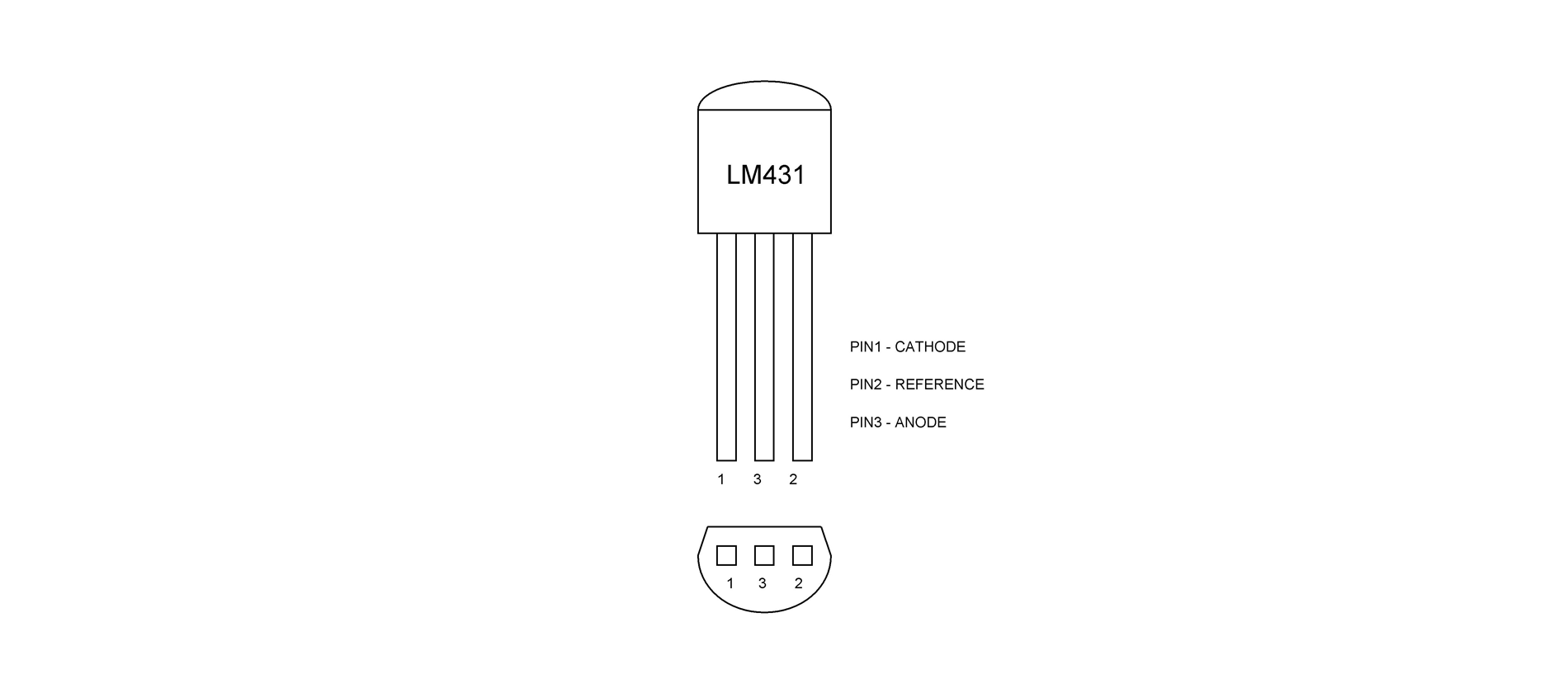 The LM431 series adjustable bypass regulator with temperature stability